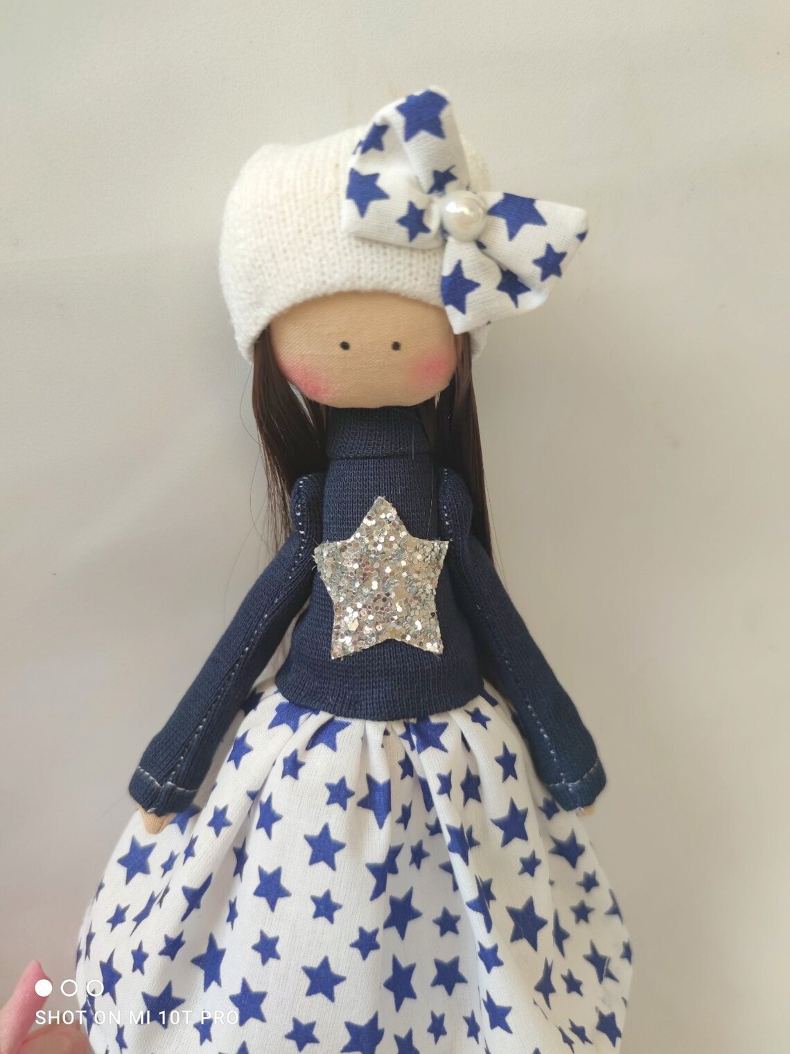 Handmade Doll, Ragdoll, Toy,tilda Dolls, Decorative Doll, Little Girl ...