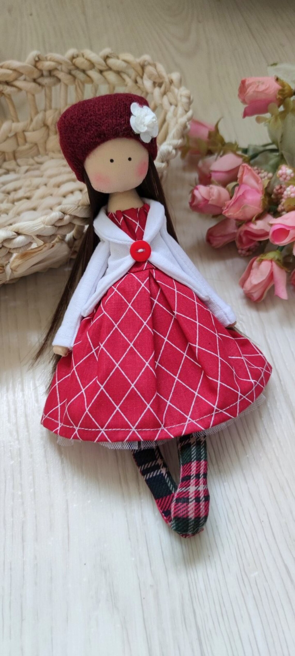 Baby Doll, Softie Doll, Fairy Doll, Cloth Doll, Handmade Doll, Fabric ...