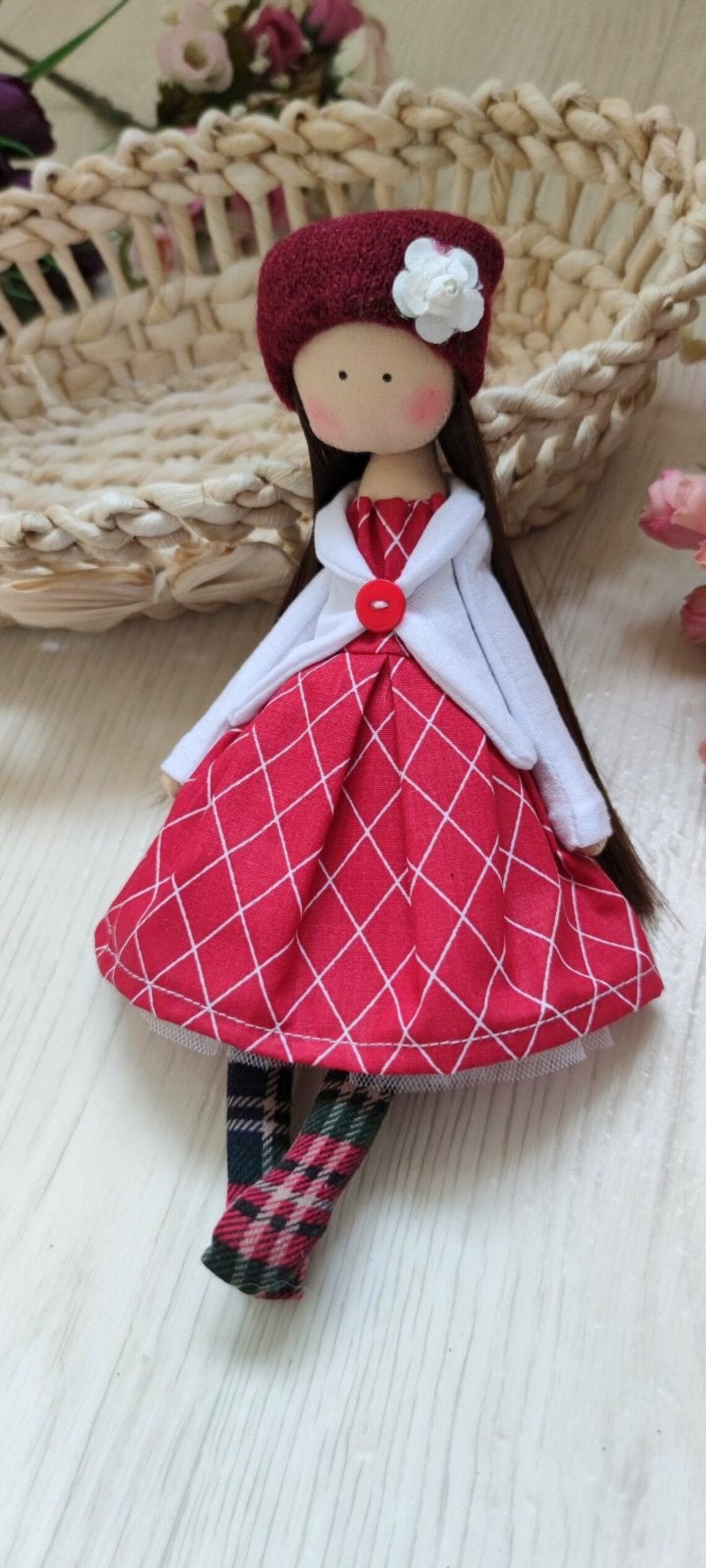 Baby Doll, Softie Doll, Fairy Doll, Cloth Doll, Handmade Doll, Fabric ...