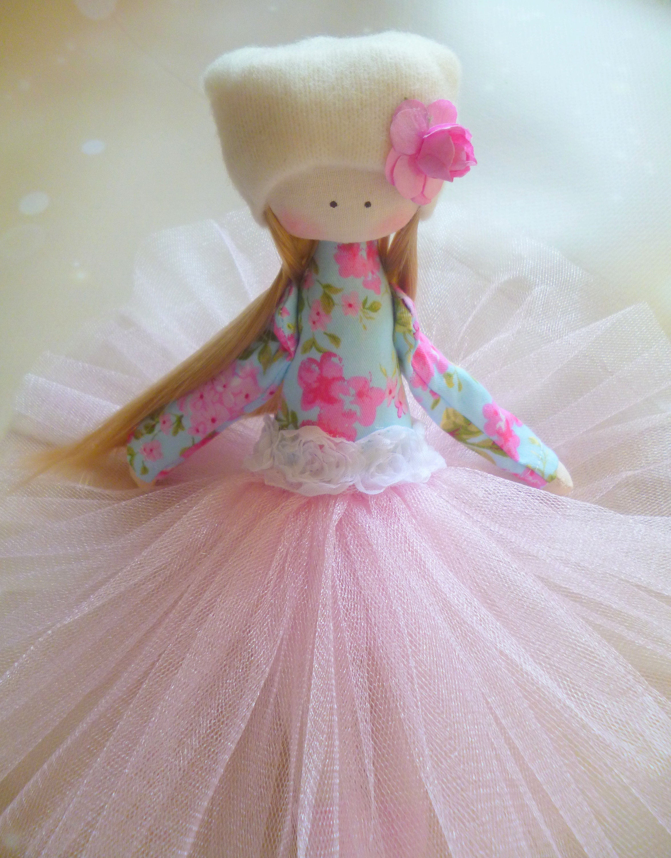 Little Textile Princess Doll Handmade Small Soft Doll - Etsy