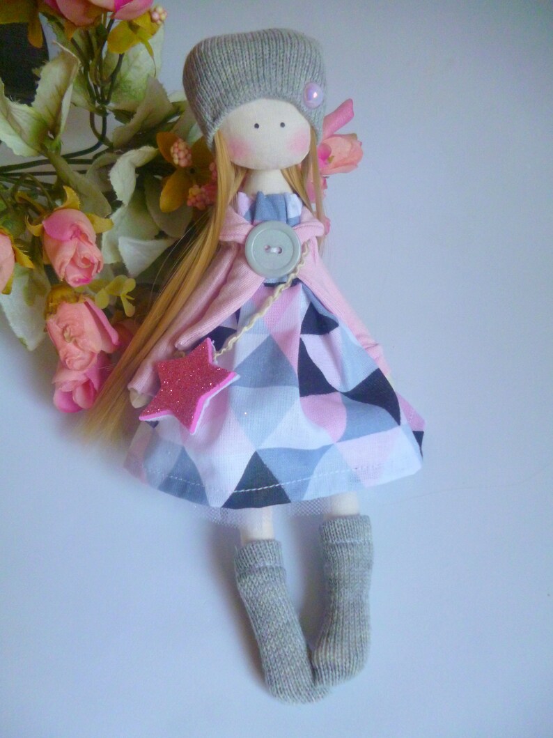 Handmade doll ragdoll toyTilda dolls Decorative Doll | Etsy