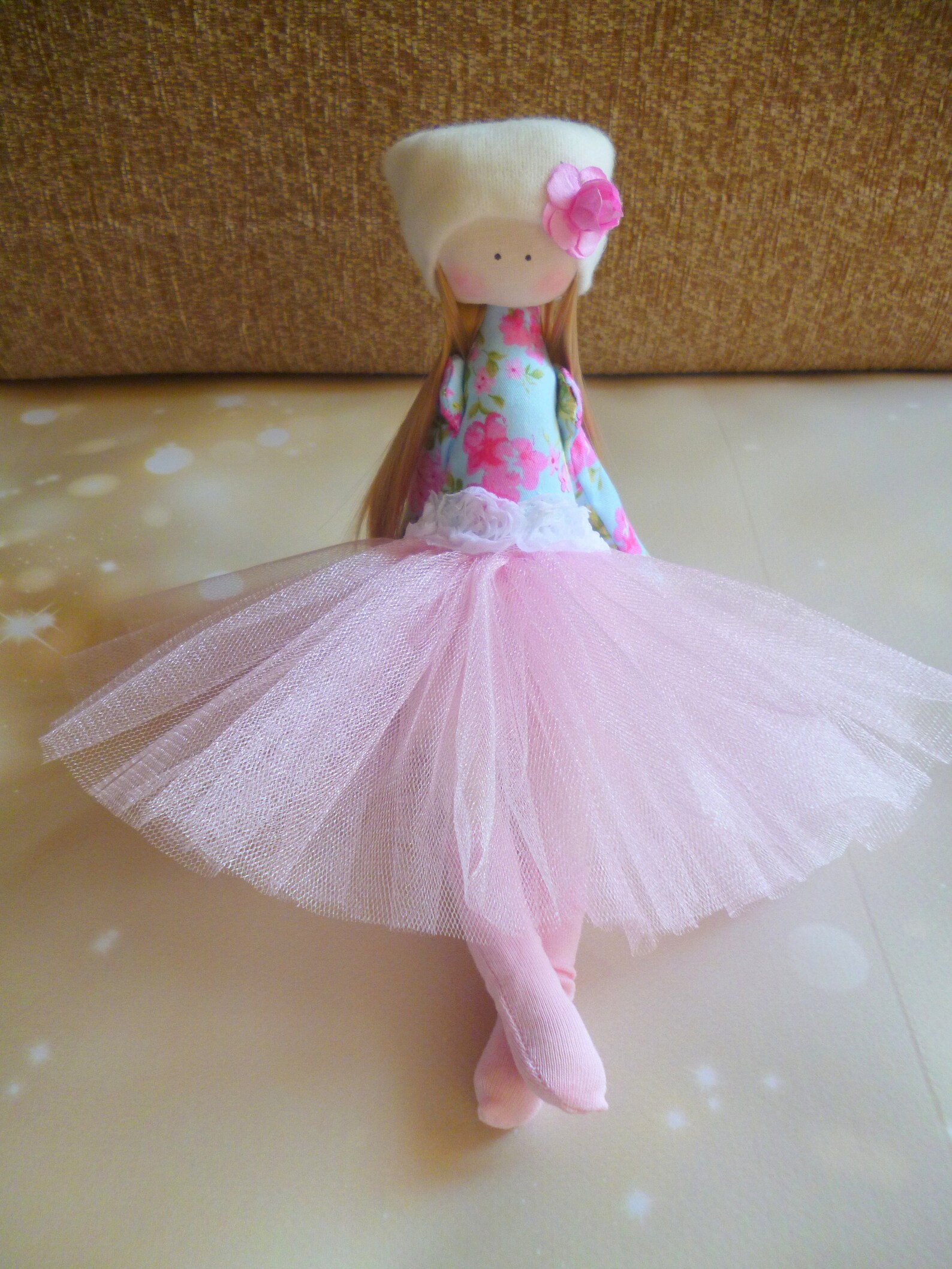 Little Textile Princess Doll Handmade Small Soft Doll - Etsy