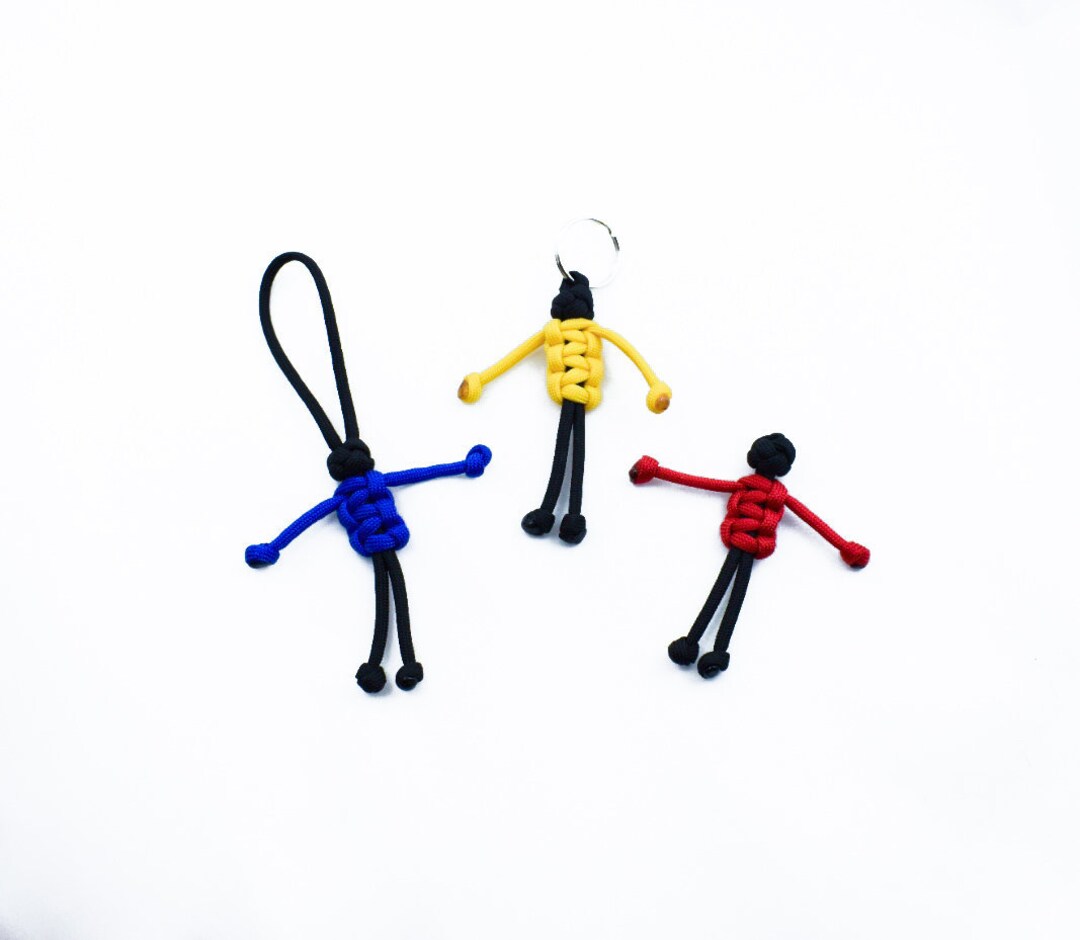 Paracord People, Paracord Keychain, Cute Gift Idea, Family Keychain ...