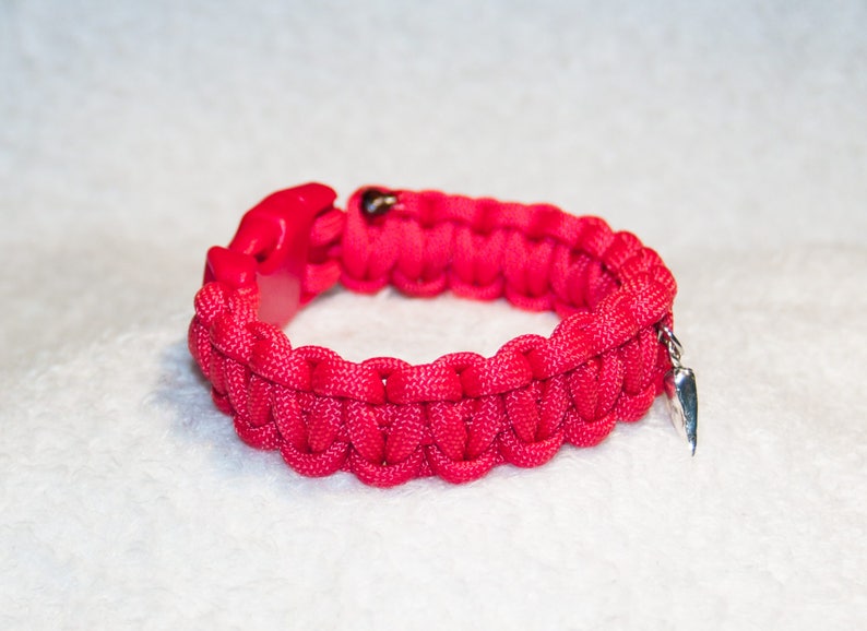 Pepper Bracelet Chili Pepper Red Bracelet Paracord | Etsy