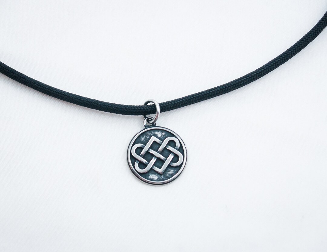 Celtic Knot, Paracord Necklace, Old World Gift, Celtic Pendant, Celtic ...
