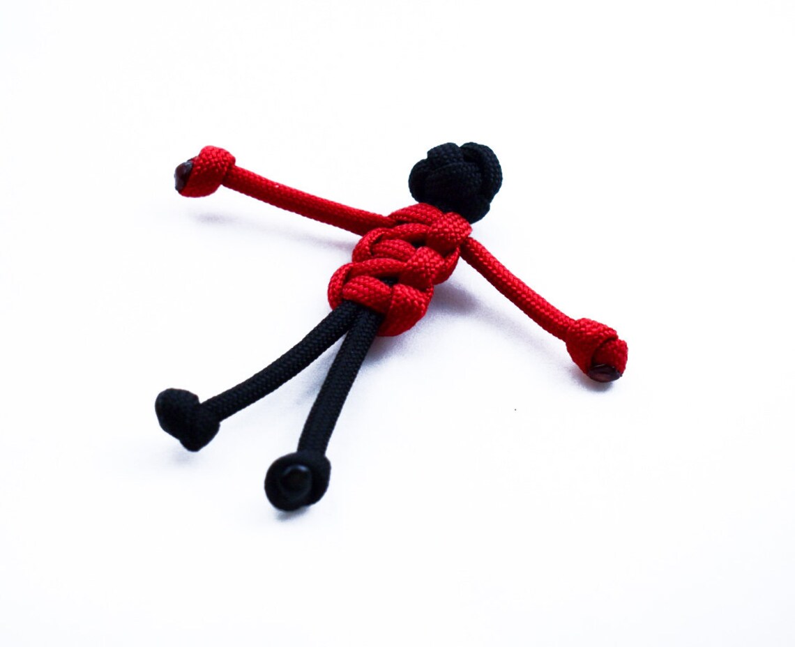 Paracord People Ready to Ship Paracord Keychain People - Etsy