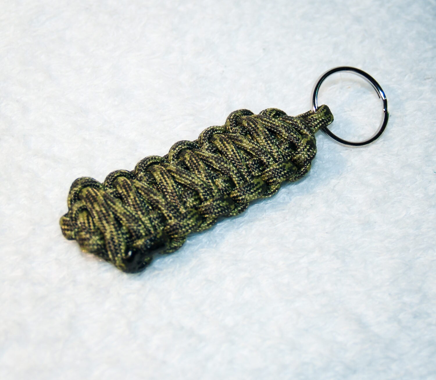 Green Camo Keychain Green Keychain Paracord Keychain Camo - Etsy UK