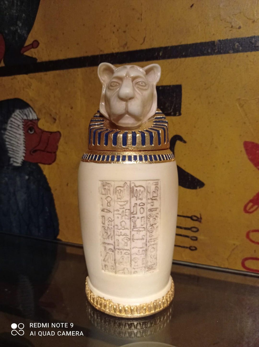 The Mummy (1999) - Lion Canopic Jar - Etsy