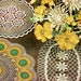 Vintage Crochet Doily Patterns 1967 Priscilla Doilies Rick Rack Knit ...