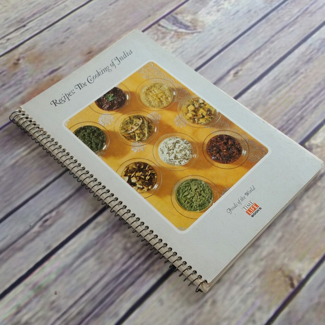 Vtg Indian Cookbook Recipes the Cooking of India Life Books Foods of ...