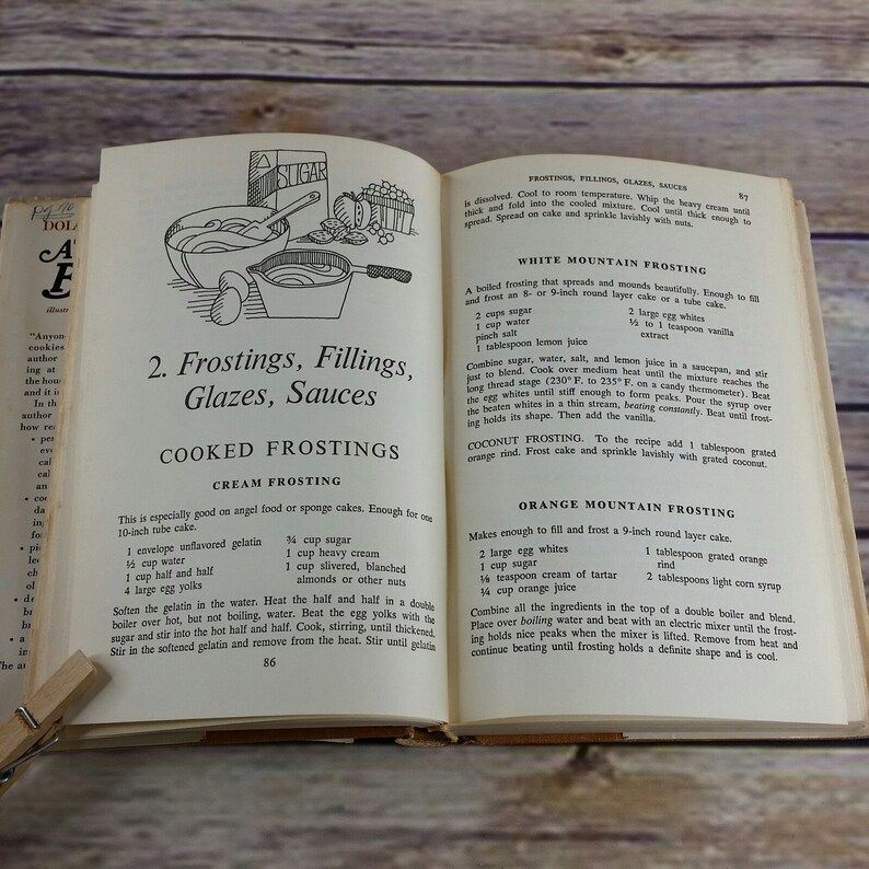 Vintage Cookbook A World of Baking 1968 Complete Guide Cake - Etsy