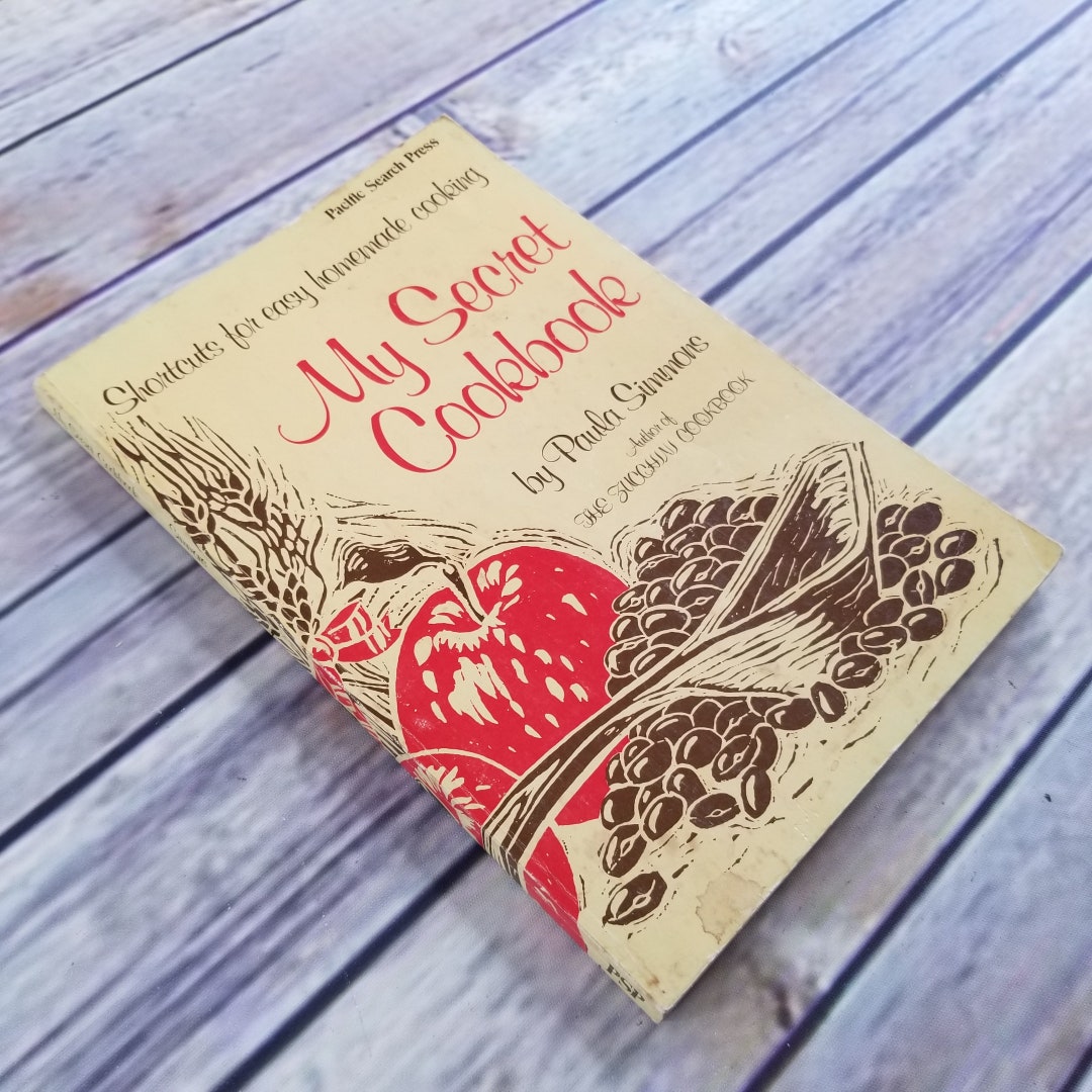 Vintage Cookbook My Secret Cookbook Shortcuts for Easy Homemade Cooking ...