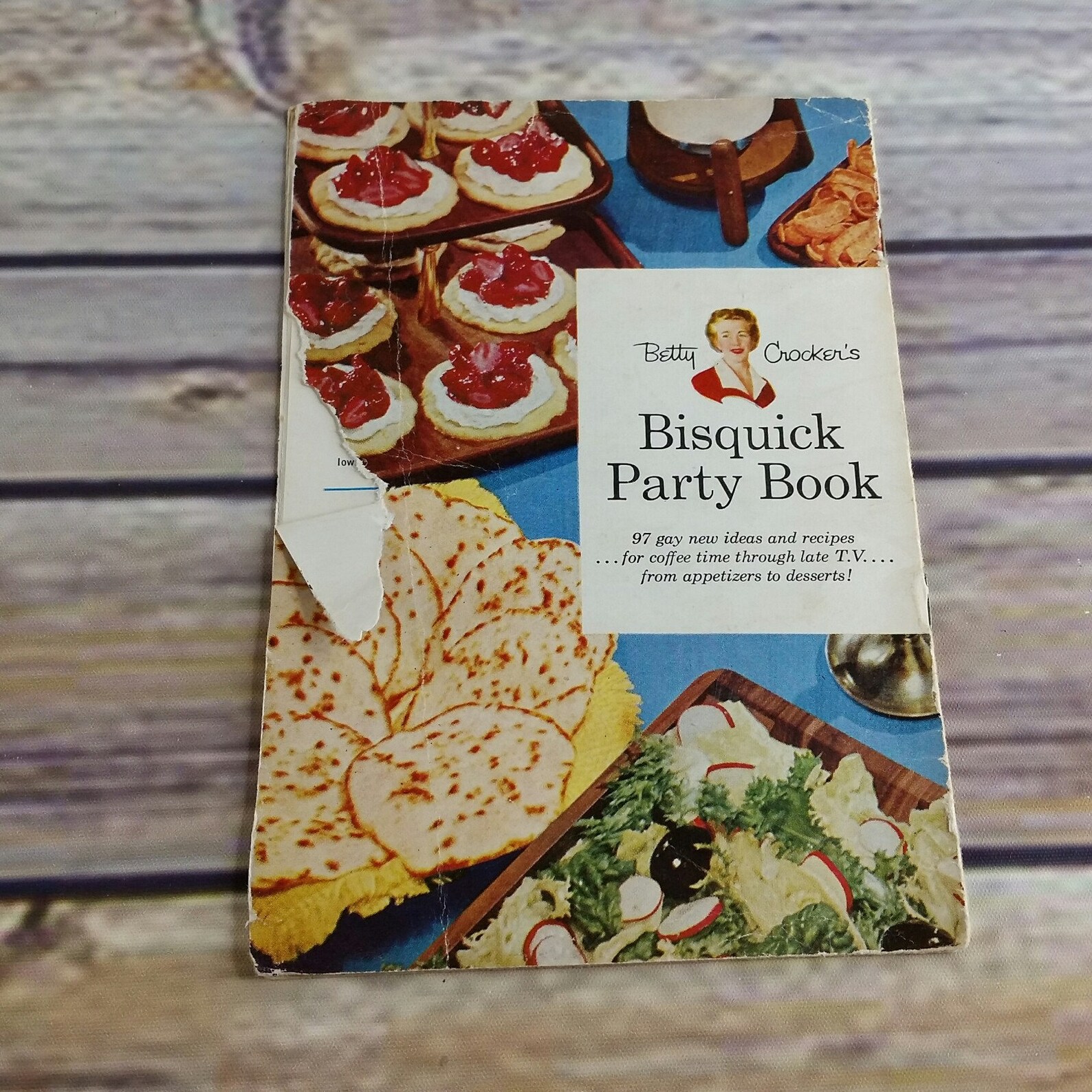 Vintage Cookbook Betty Crocker Bisquick Party Book Recipes - Etsy
