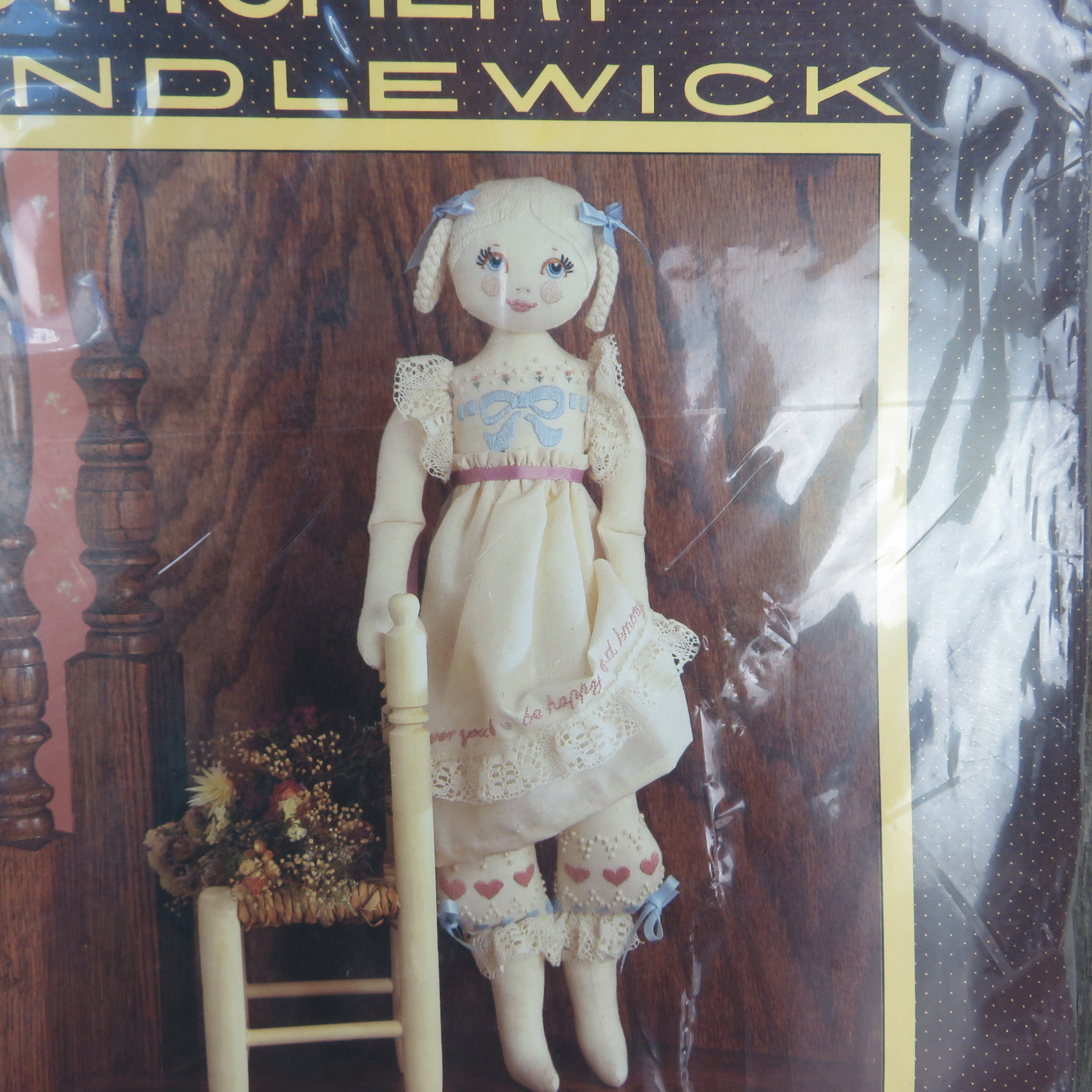 Stitchery Doll Kit Candlewick Embroidery Sunset Stitchery Rag - Etsy