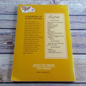 Vintage Cookbook Honey Feast Sampler of Honey Recipes Paperback 1975 ...
