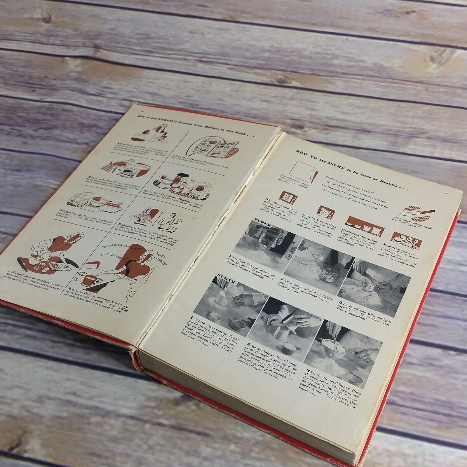 Vintage Betty Crocker Picture Cook Book First Edition First - Etsy