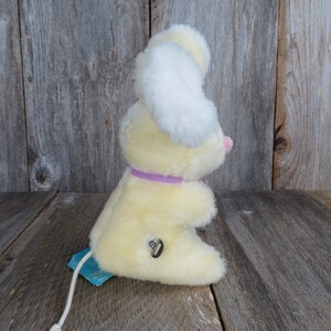 Vintage Yellow Mouse Plush Eden Toys Stuffed Animal Pink Nose Music Box ...