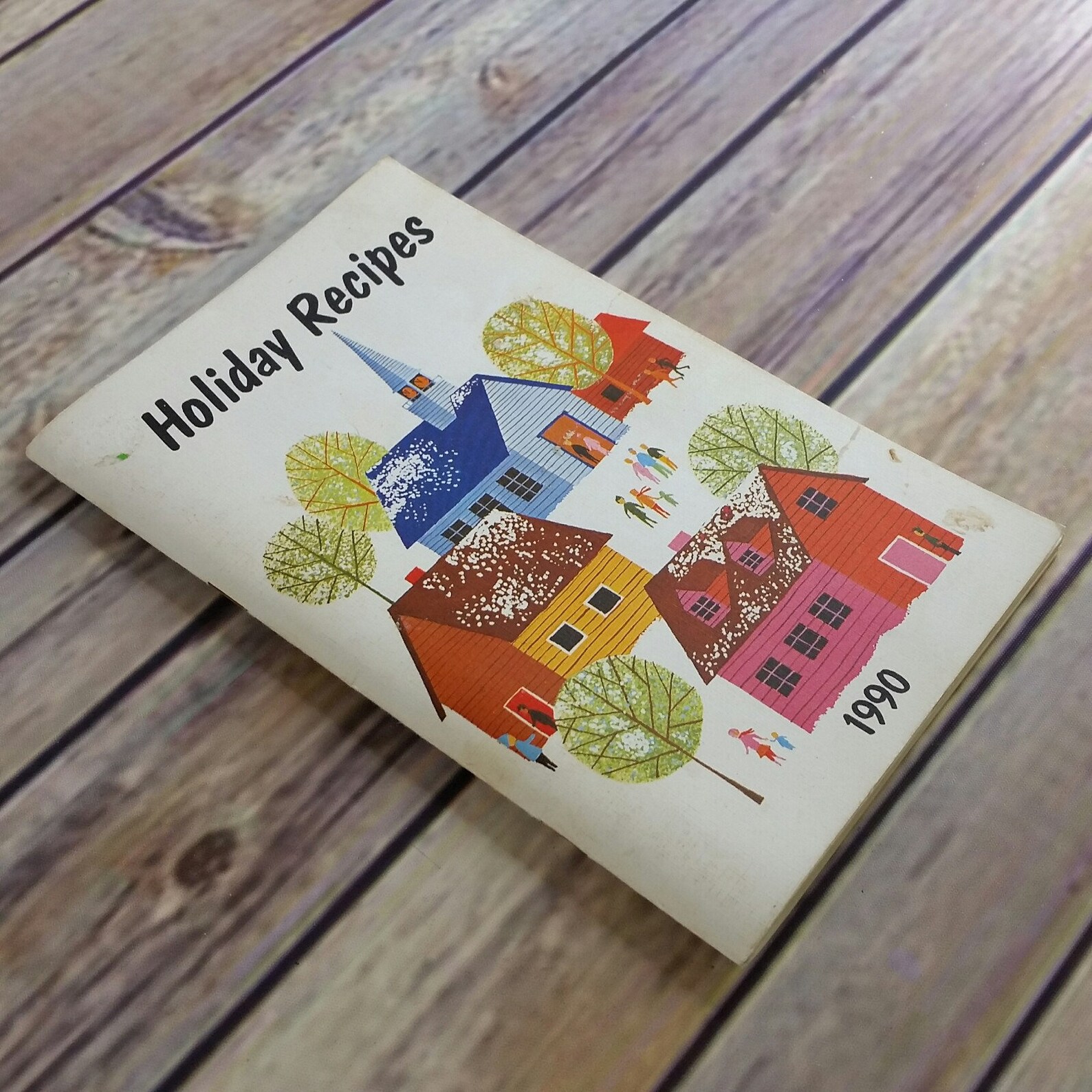 Vintage Cookbook Holiday Recipes 1990 IPS Electric Midwest Gas | Etsy