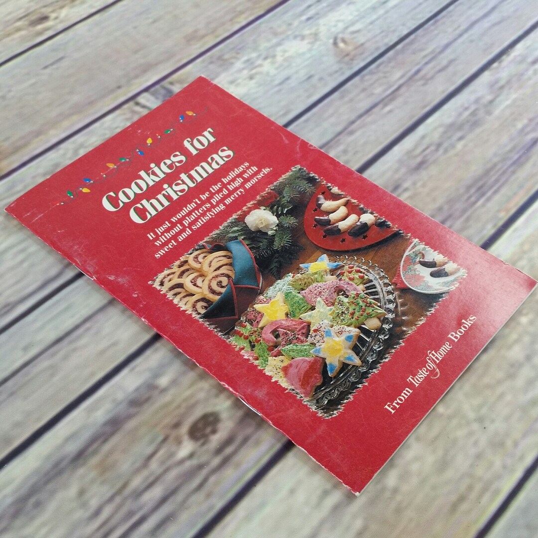 Vintage Cookbook Christmas Cookies for Christmas Taste of Home Books ...