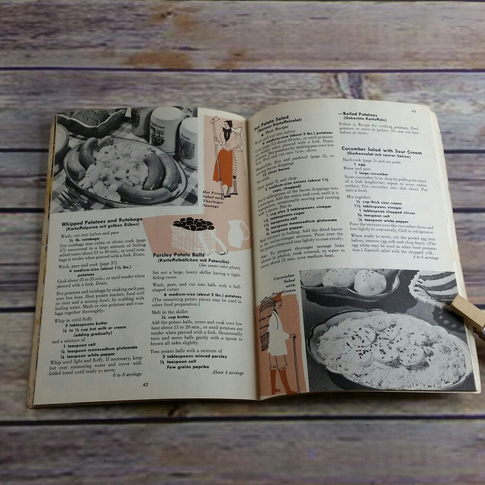 Vtg German and Viennese Cookbook Culinary Arts No 120 German - Etsy