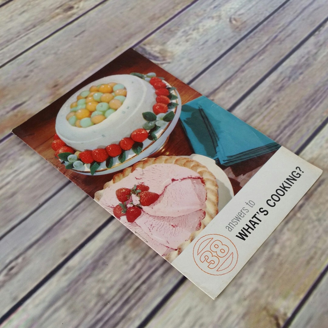 Vintage Carnation Milk Cookbook 38 Answers to What's Cooking Promo ...