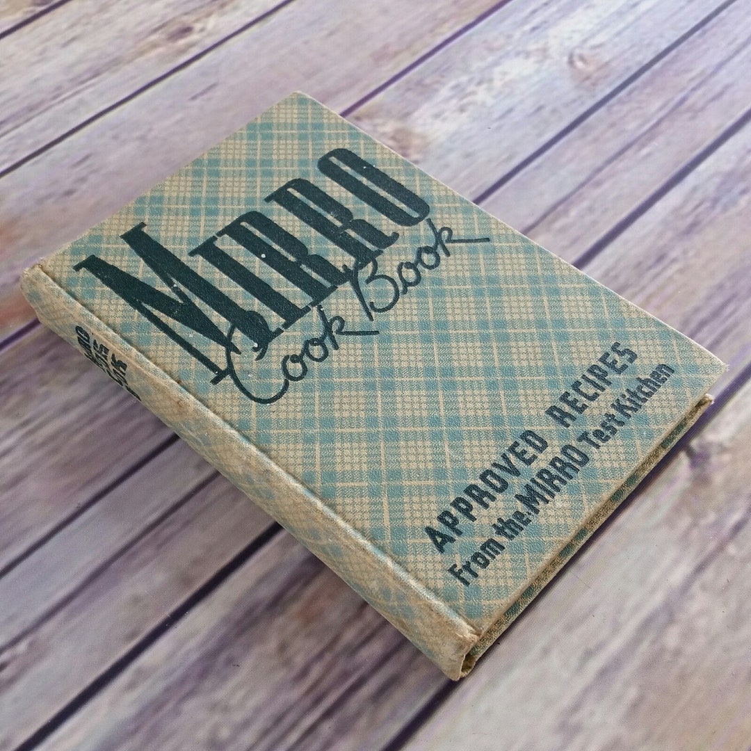 Vintage Cookbook Mirro Cook Book Approved Recipes Aluminum Goods Mfg ...