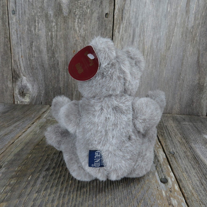 Vintage Gund Bear Plush Gray Jointed Stuffed Animal Collectors - Etsy