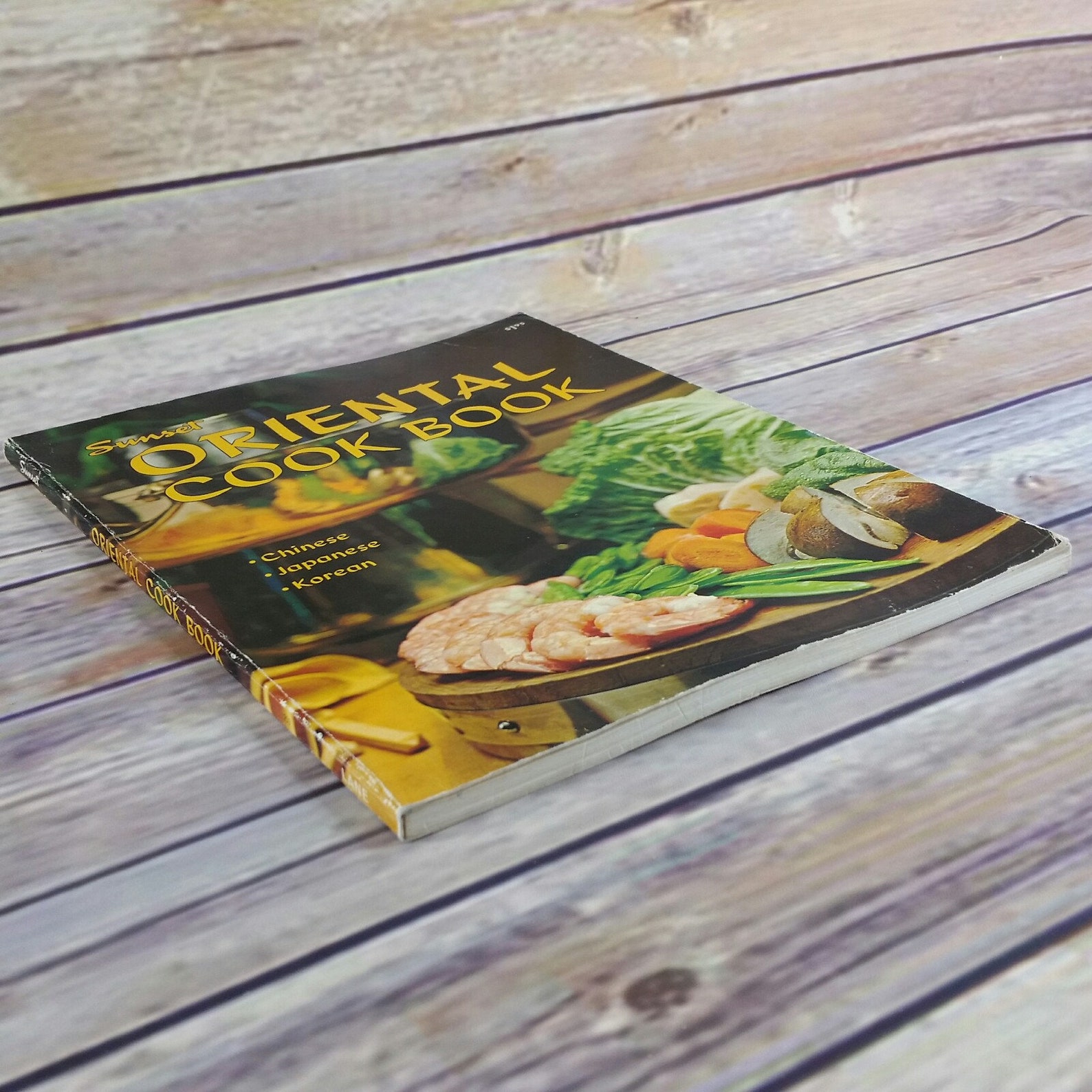 Vintage Cookbook Sunset Oriental Cook Book Chinese Japanese - Etsy