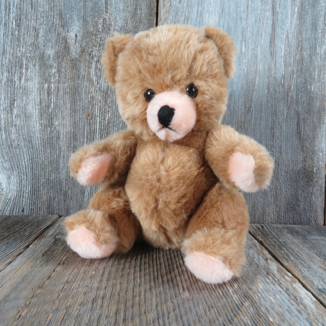 Vintage Teddy Bear Plush Theodore Roosevelt Brown Russ Stuffed Animal ...
