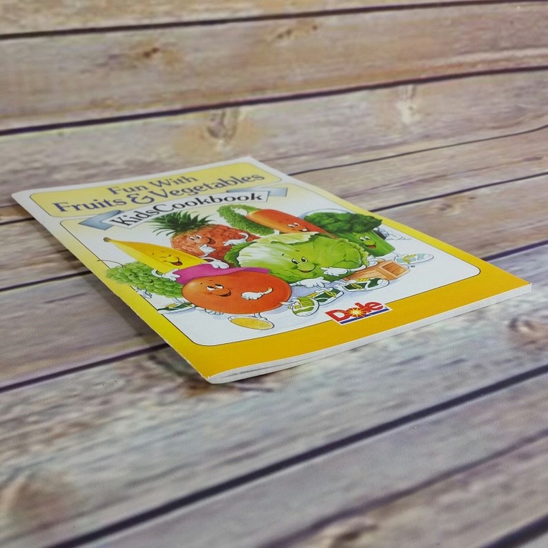 Vintage Cook Book Dole Fruit Promotional Recipes Fun With - Etsy