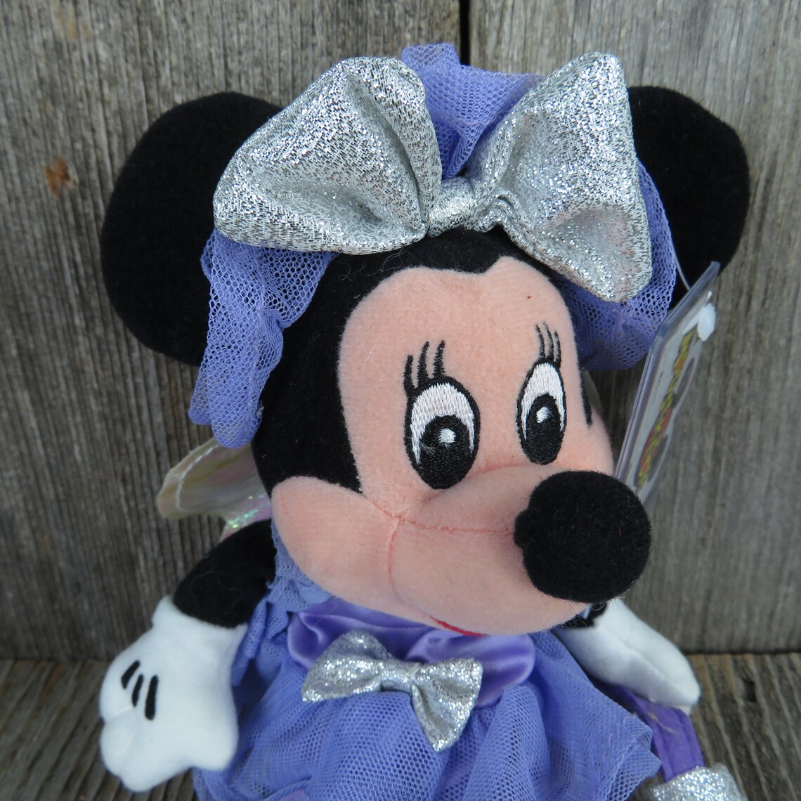 Minnie Mouse Sugar Plum Fairy Plush Beanie Disneyland - Etsy