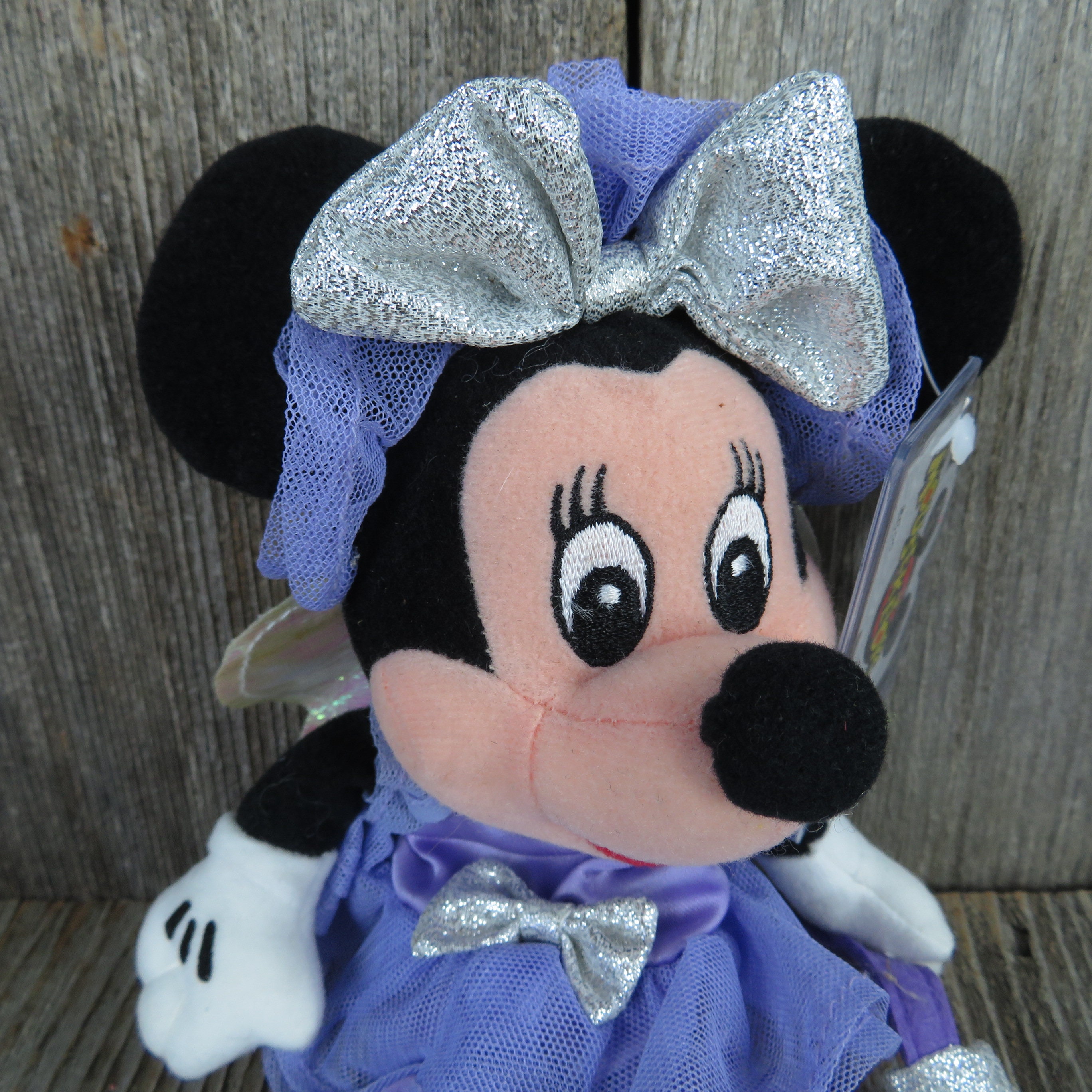 Minnie Mouse Sugar Plum Fairy Plush Beanie Disneyland | Etsy