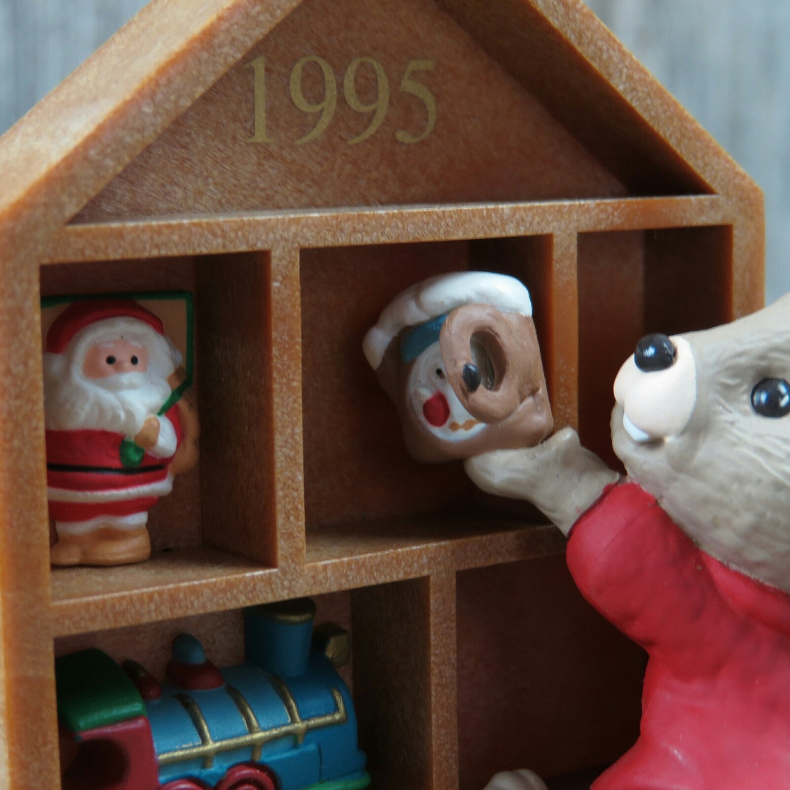 Vintage Beaver Ornament Hallmark Collection Memories 1995 Christmas ...