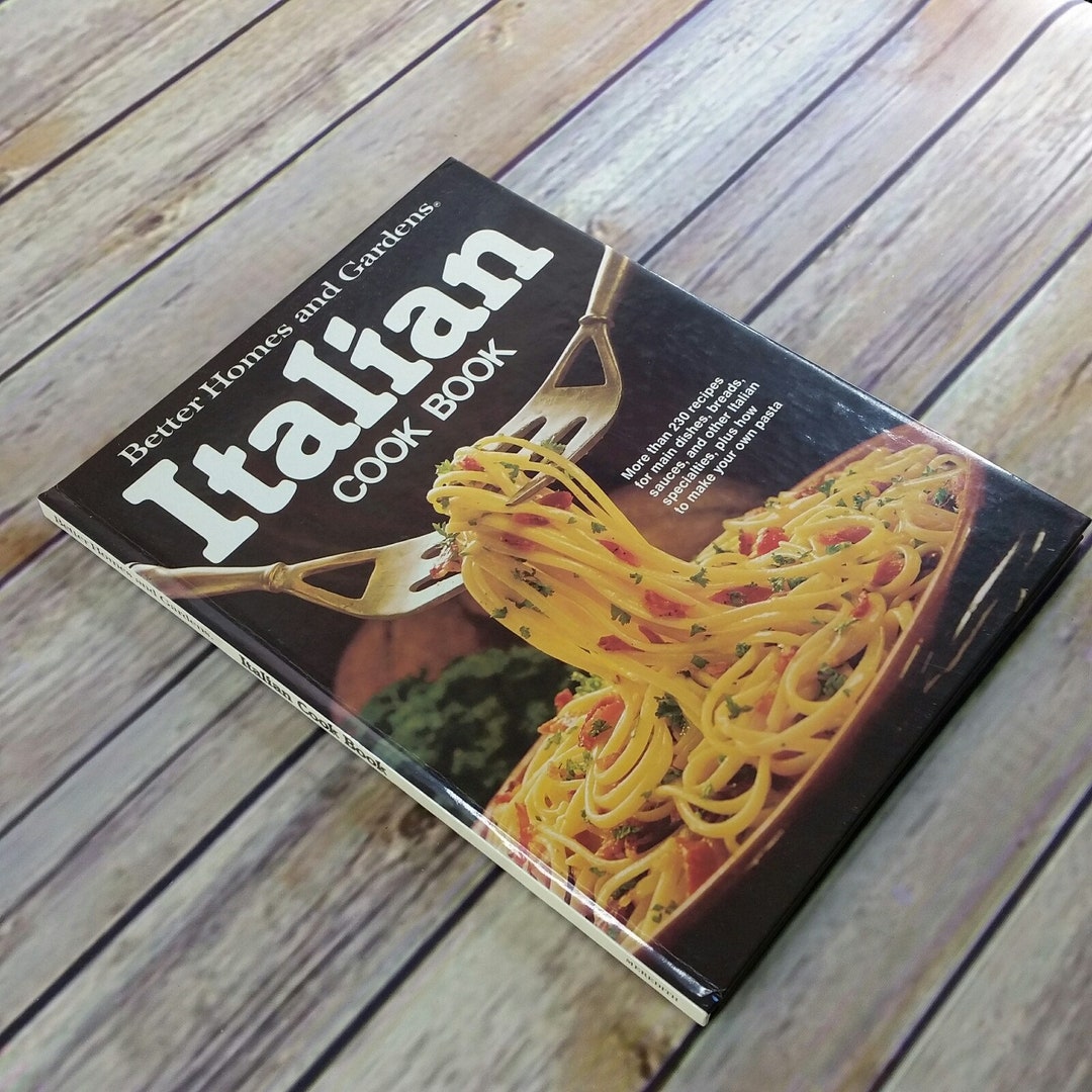 Vintage Italian Cookbook Better Homes and Gardens Cook Book 1984 ...
