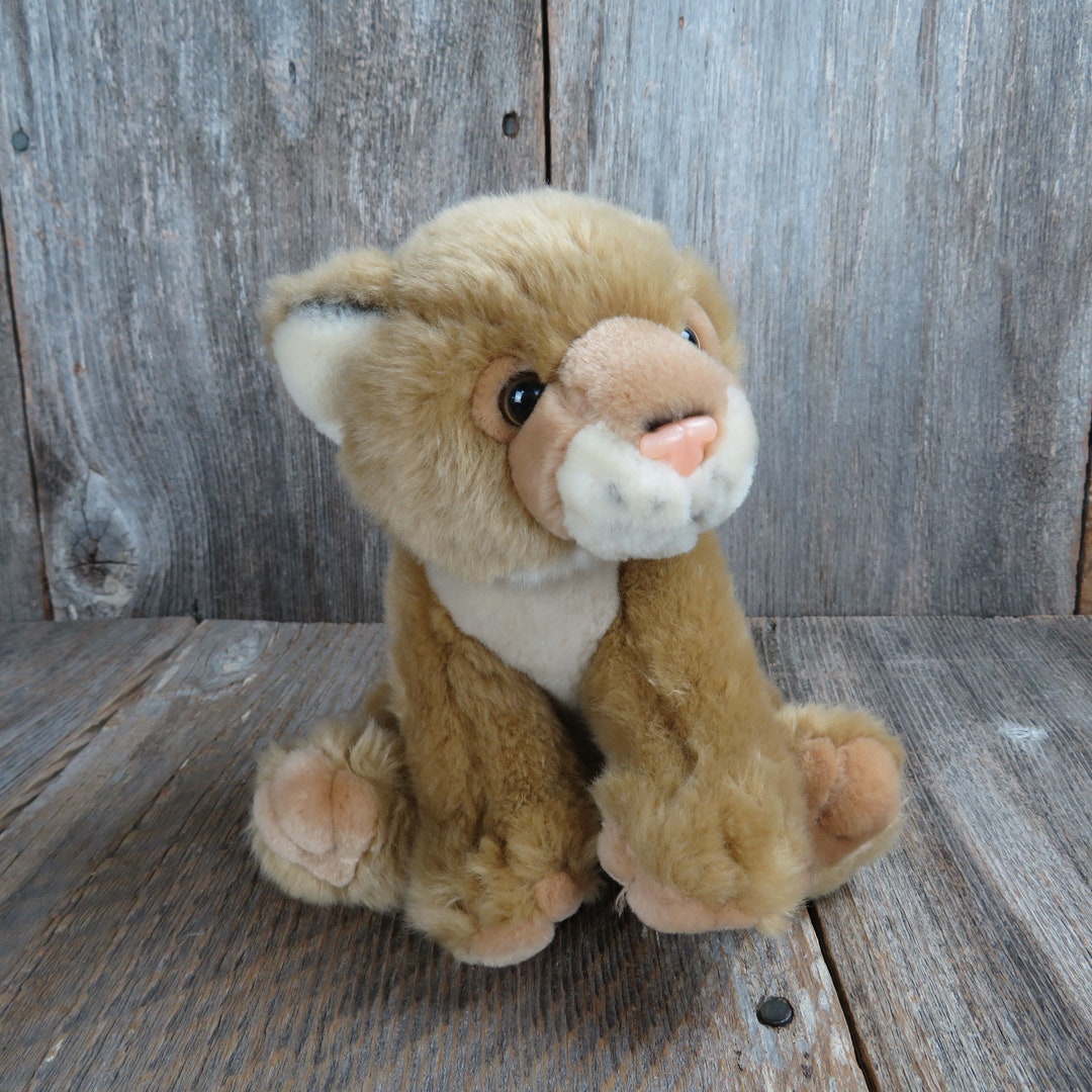 Lion Cub Plush Lazybeans Lioness Fiesta Stuffed Animal Pink Plastic ...