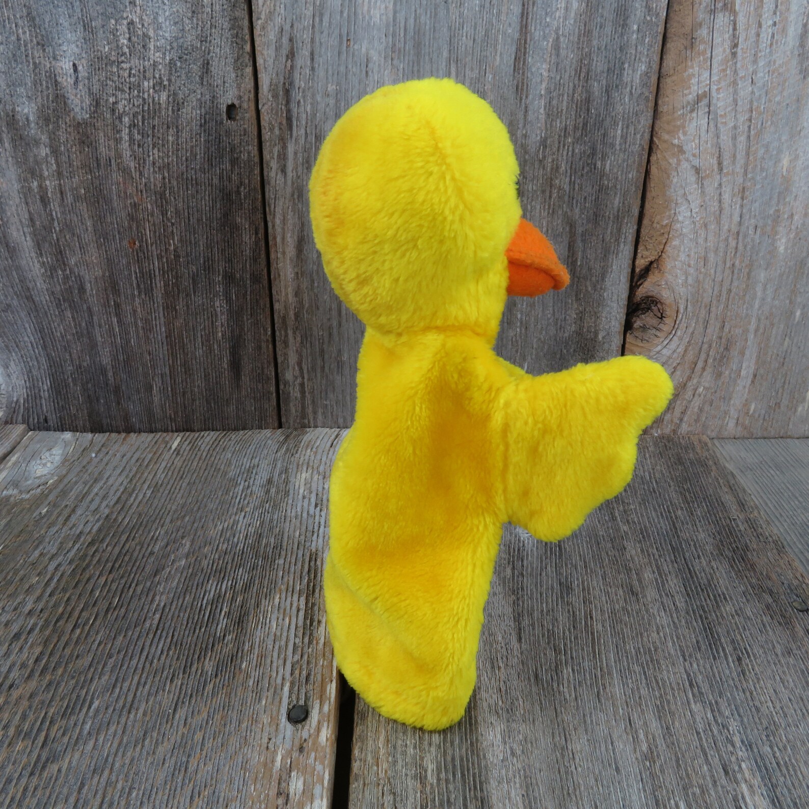 Vintage Yellow Duck Puppet Plush Dakin Stuffed Animal Korea | Etsy