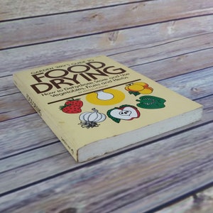 Vintage Cookbook Food Drying Guide 1980 Food Preservation Recipes ...