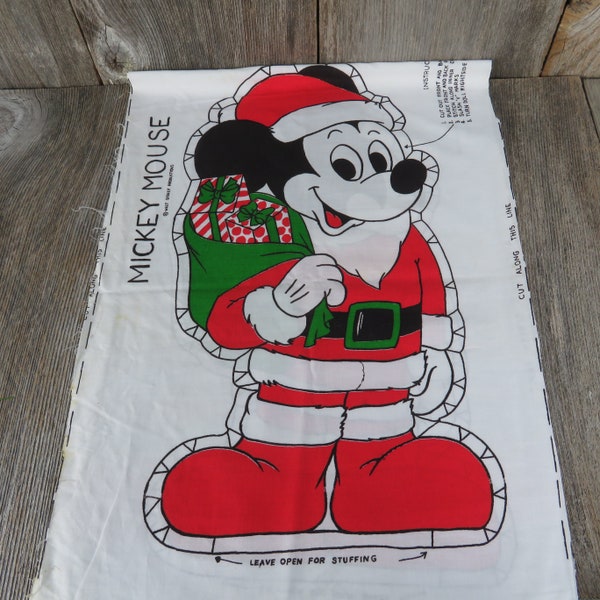 Mickey Mouse Fabric Panel - Etsy