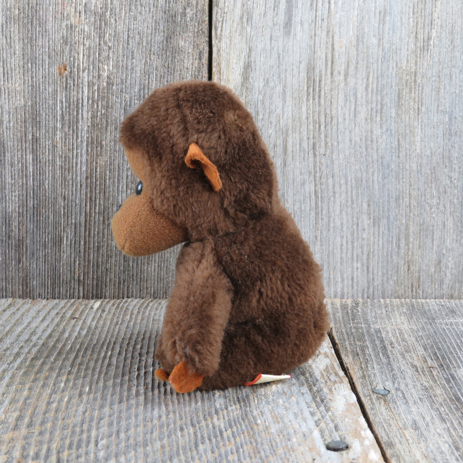 Vintage Gorilla Plush Dakin Monkey Chimp Chimpanzee Stuffed Animal Toy ...