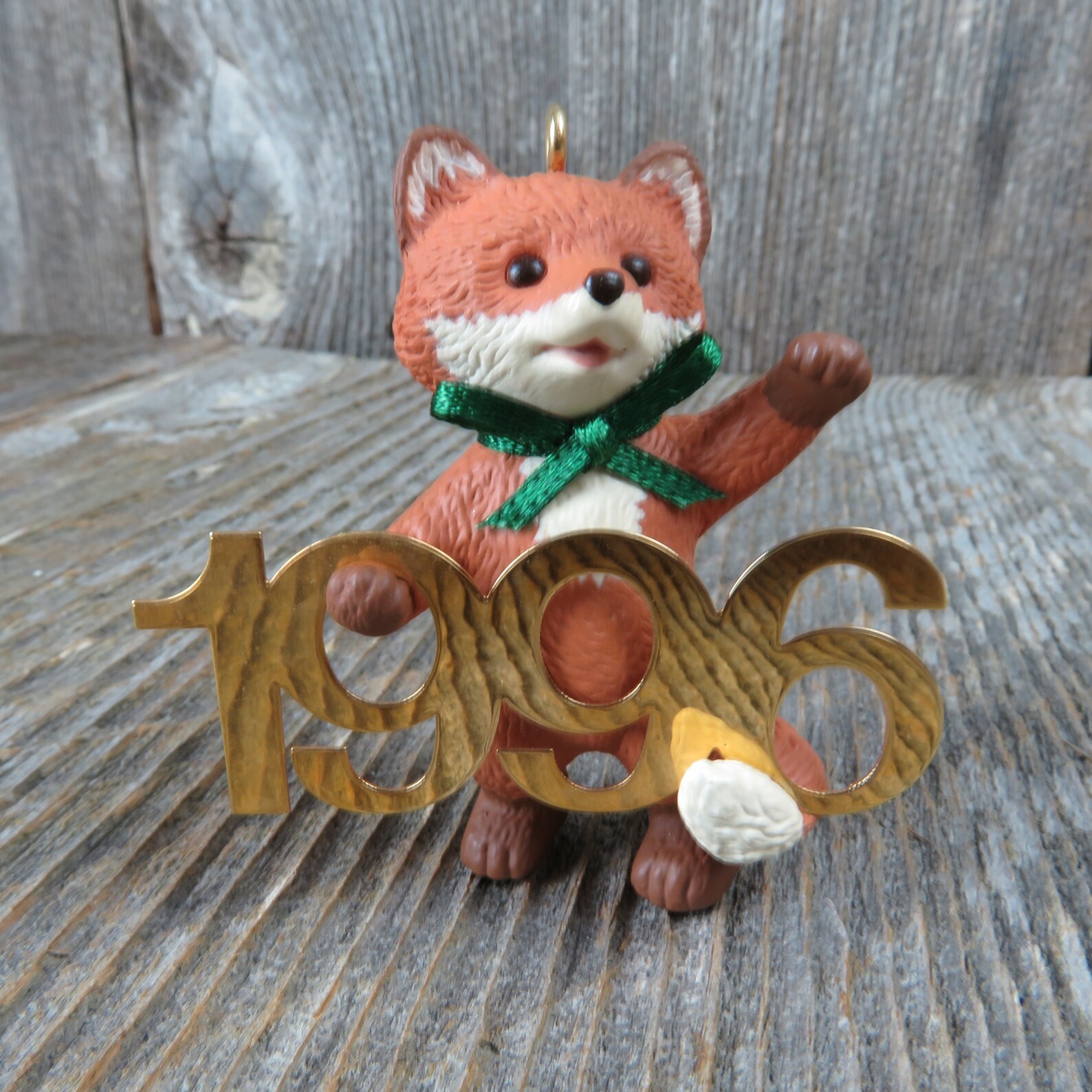 Vintage Red Fox Hallmark Keepsake Christmas Ornament 1996 Fabulous ...