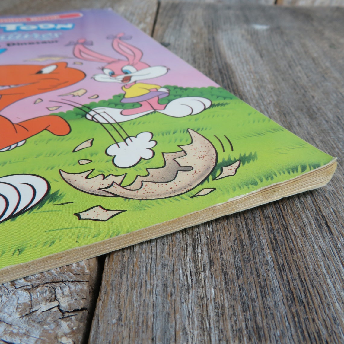 Tiny Toons Adventures Coloring Book Dinner for a Dinosaur - Etsy