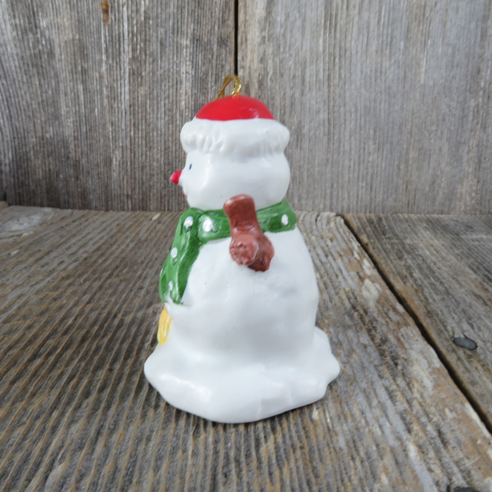 Vintage Snowman Bell Ornament Christmas Around the World - Etsy