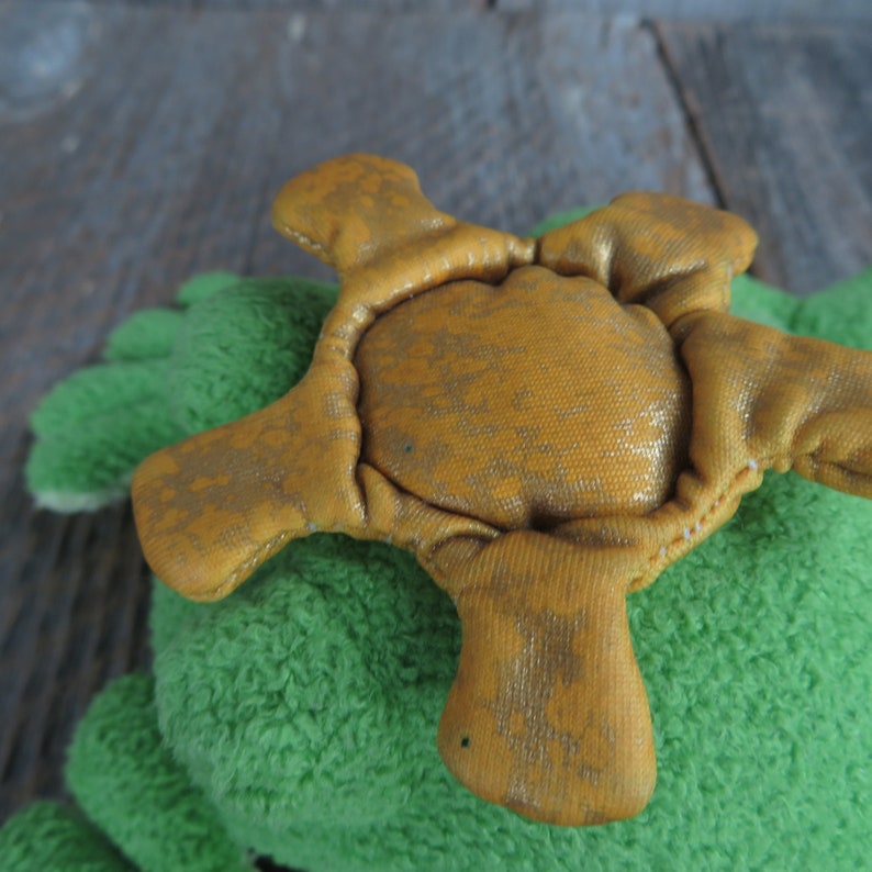 Frog Prince Plush Crown Green Stuffed Animal Laying Two Tone - Etsy