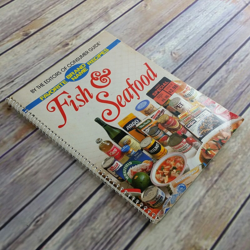 Fish Cookbook - Etsy