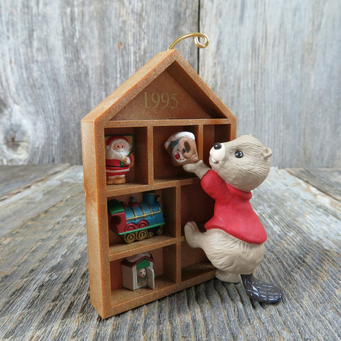 Vintage Beaver Ornament Hallmark Collection Memories 1995 Christmas ...