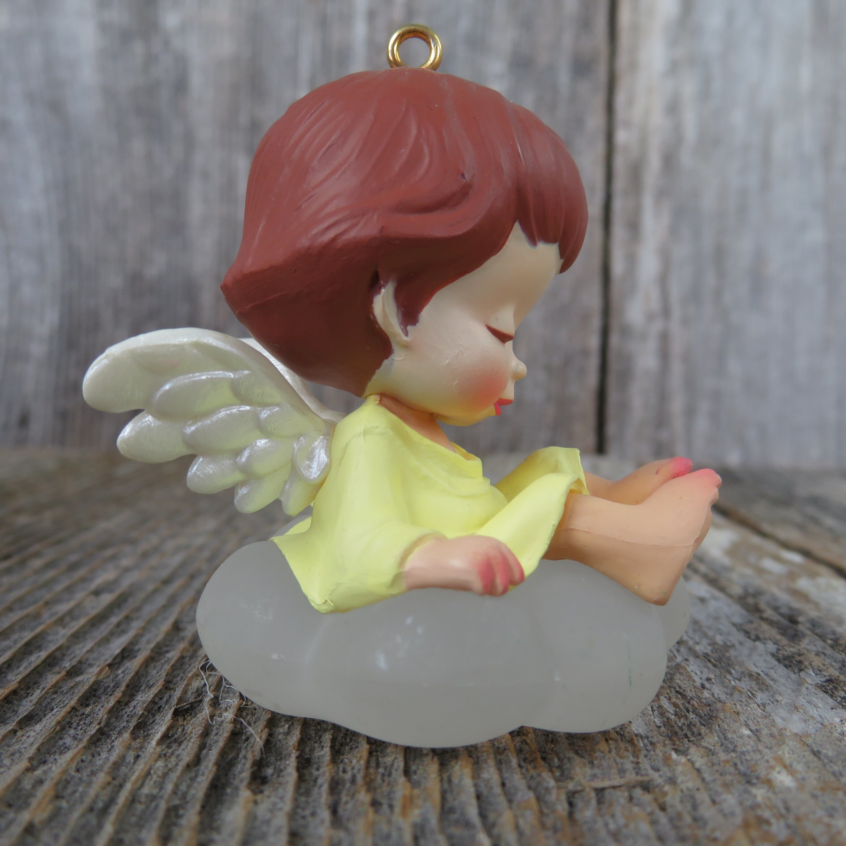 Vintage Mary's Angels Buttercup Hallmark Ornament Yellow - Etsy