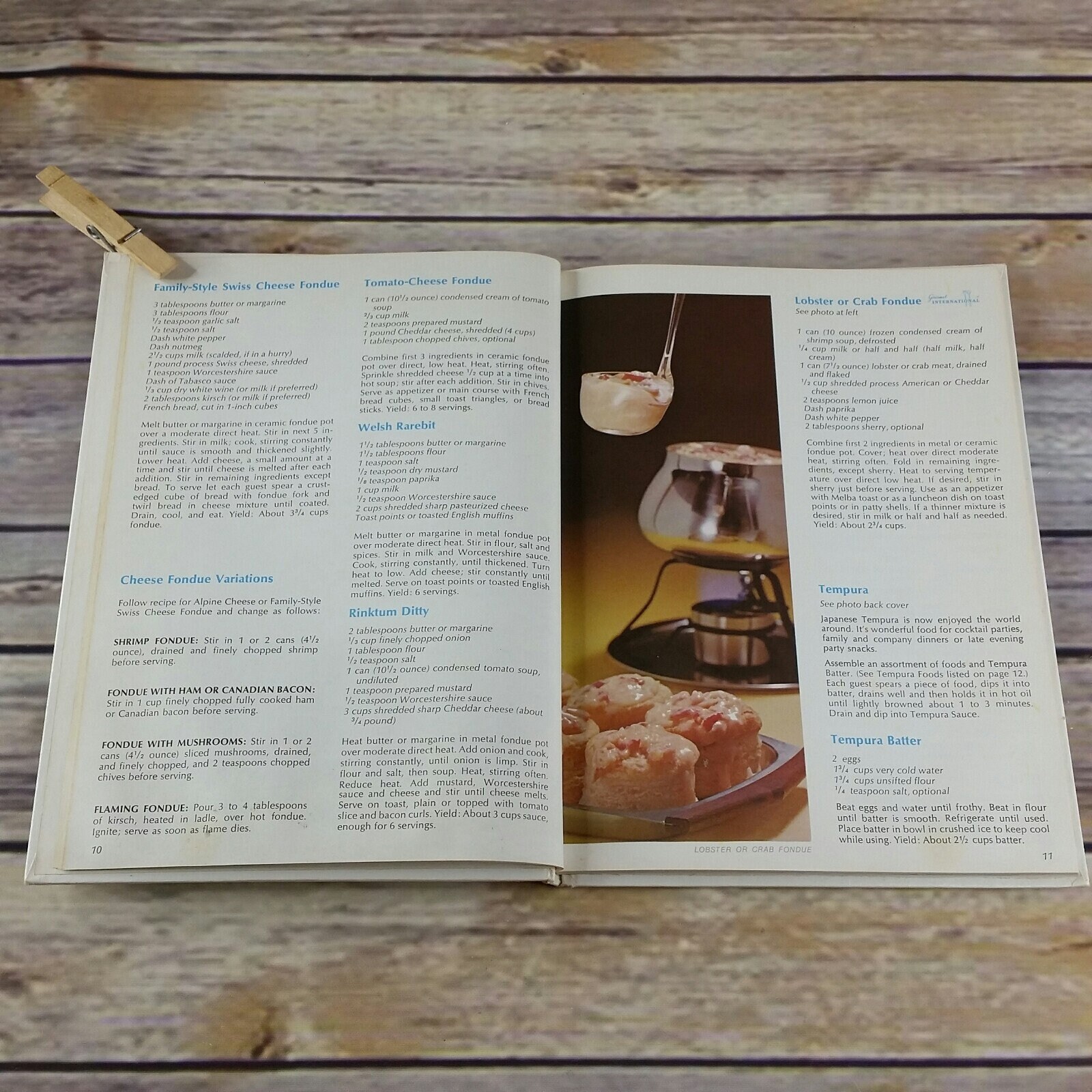 Vintage Cookbook Fondue Chinese Wok and Chafing Dish Recipes | Etsy