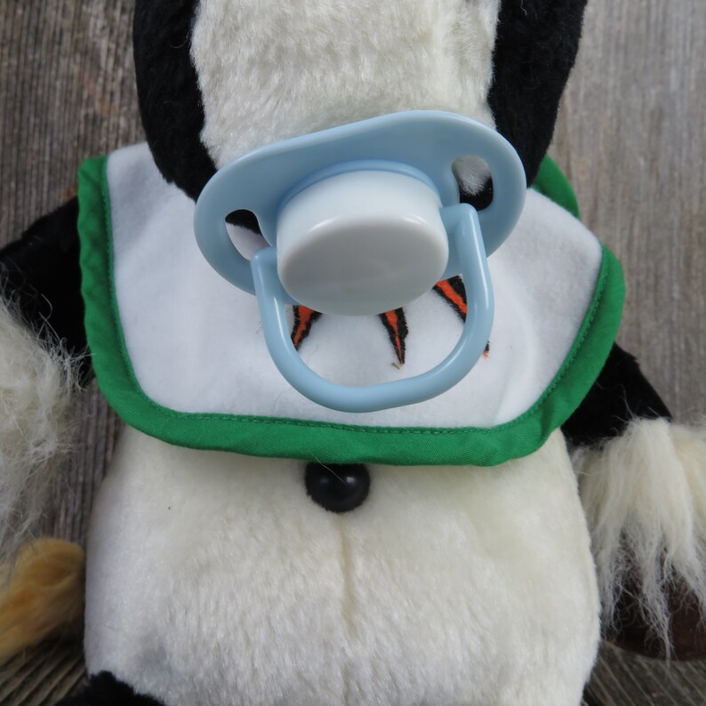 Vintage Horse Plush Pacifier Bib Davis Equine Gifts Stuffed Animal ...