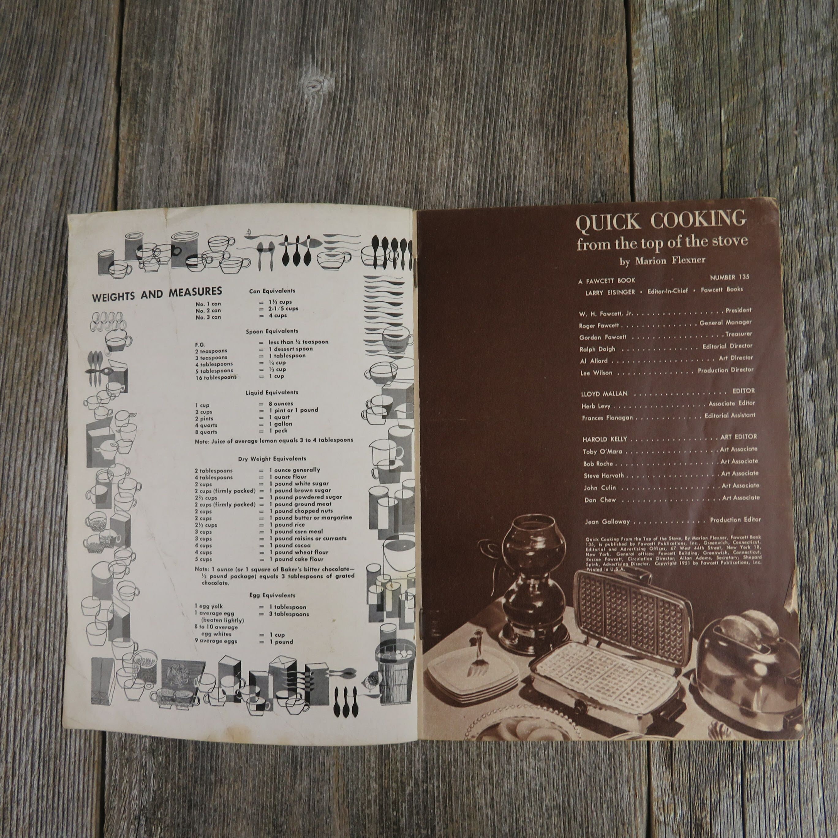 Vintage Cookbook Quick Cooking from the Top of the Stove | Etsy