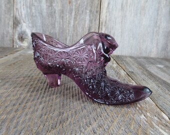 Glass Slipper Vase - Etsy